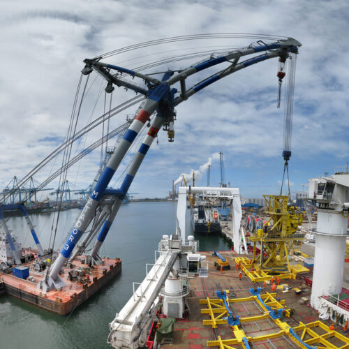 Flexible Lay Vessel Mobilization | Mundus Prime